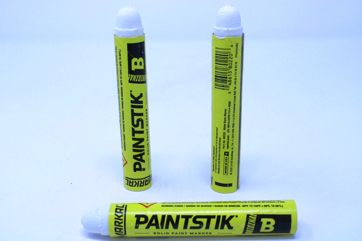 Markal B White Tire Chalk Paint Stick Crayons (12PCS) – Boma Tire Supply