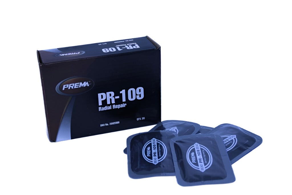 PREMA PR-109 Radial Tire Patches - 3 x 2 inch Vulcanizing Tire Patches ...
